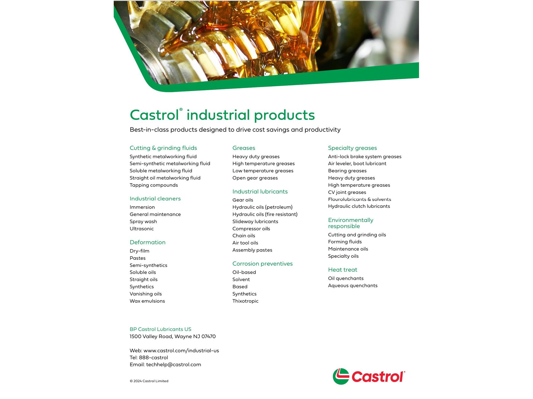 Castrol/BP Lubricants USA - International Manufacturing Technology Show ...